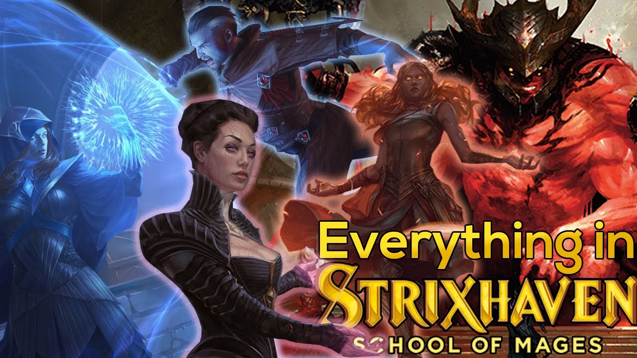 The ENTIRE Story of Strixhaven: School of Mages | Magic: The Gathering ...