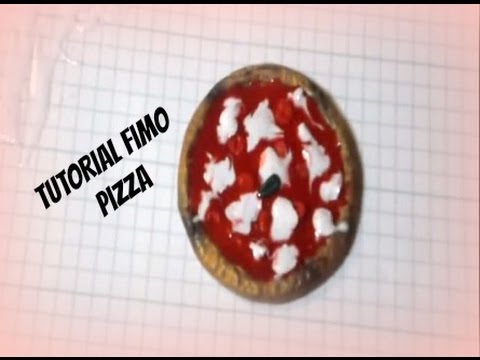 tutorial fimo pizza - YouTube