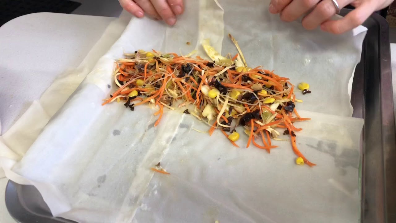 Delicious Vegan Spring Rolls | Big Size Making For Lot Of People ...