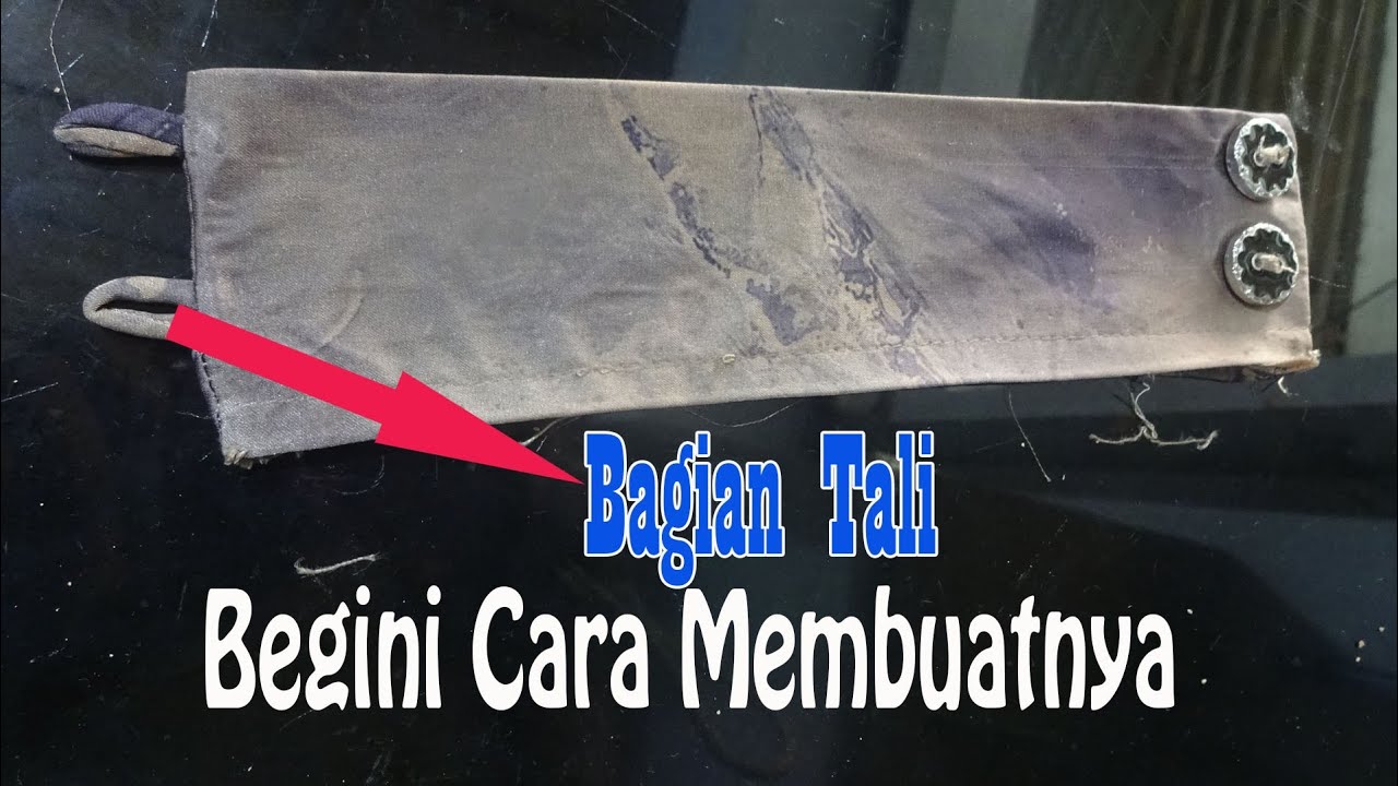 ternyata begini cara termudah membuat tali sengkelit - YouTube