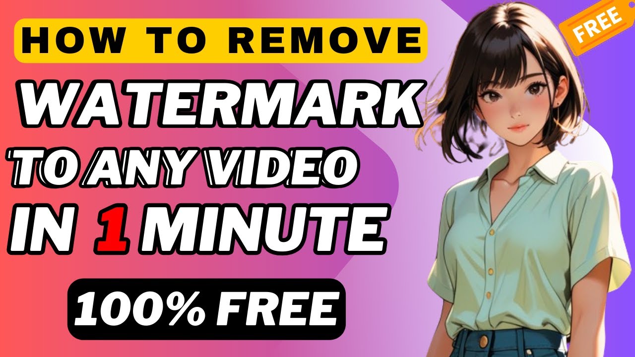 Remove Watermark from Video for Free - YouTube