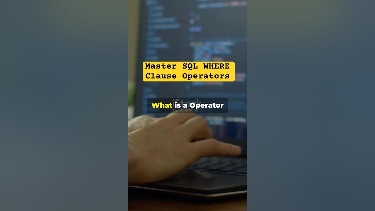 Master SQL WHERE Clause Operators FAST! 🚀 #sql #operator #where #coding #programing #filter ...