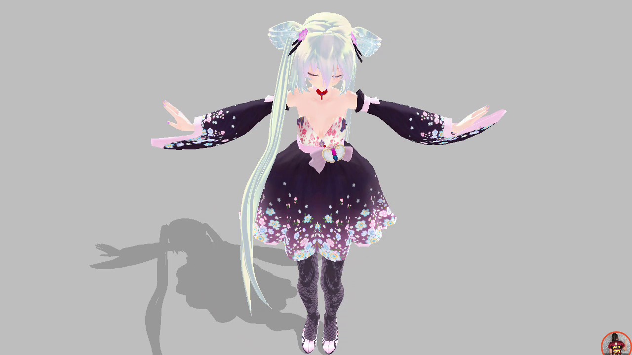 Cake+Hello Kitty MMD - YouTube