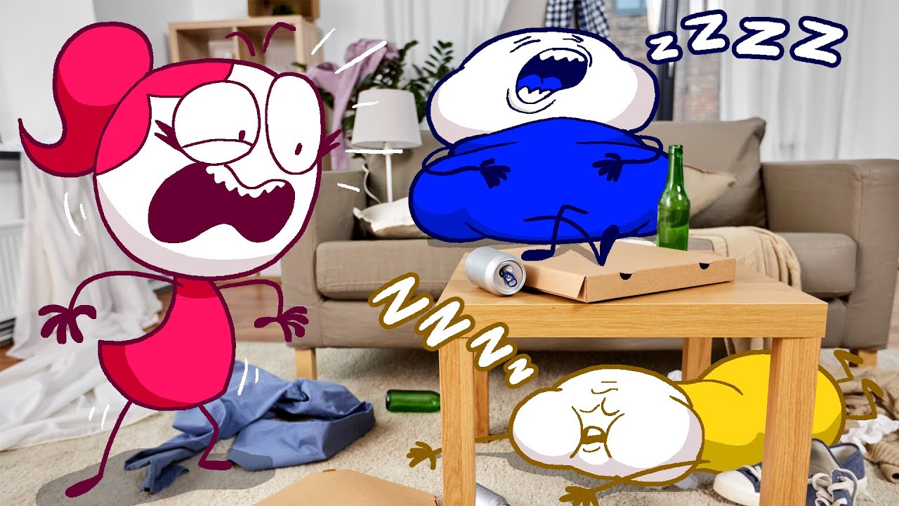 Pencilmate Learns That He Needs Sleep!| Animated Cartoons | Animated ...