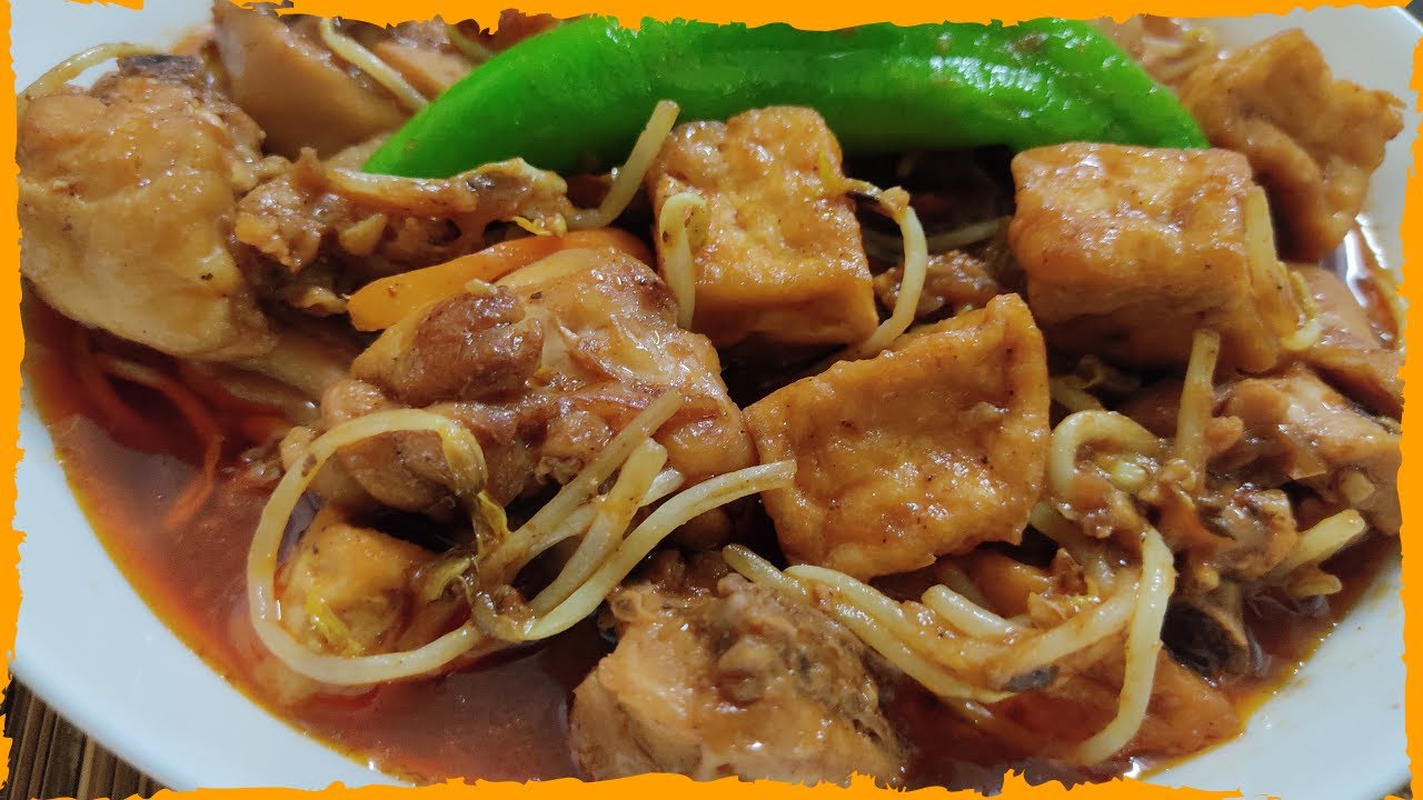 TOFU AND BEANSPROUTS SPECIAL RECIPE | GINISANG TOKWA AT TOGUE by ...