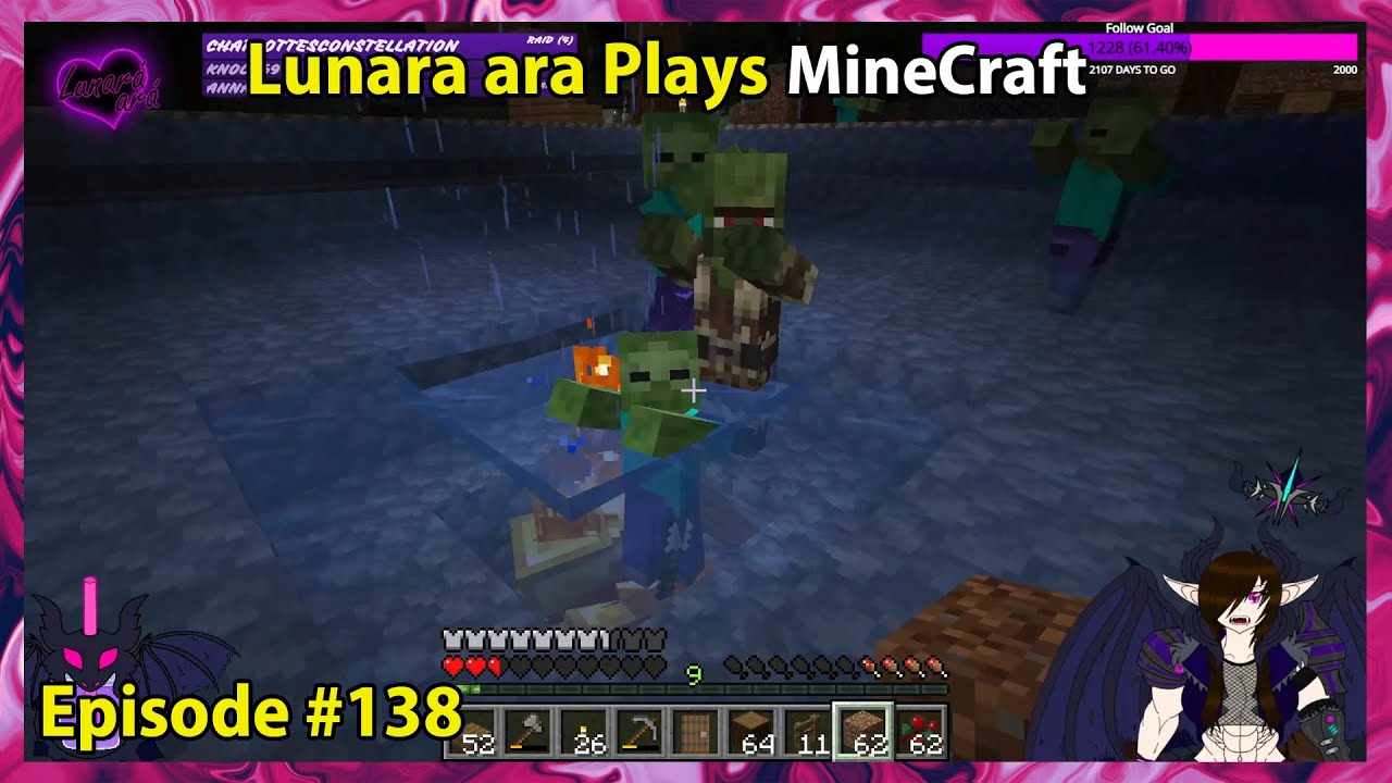 Lunara ara Plays MineCraft Episode - 138 - YouTube