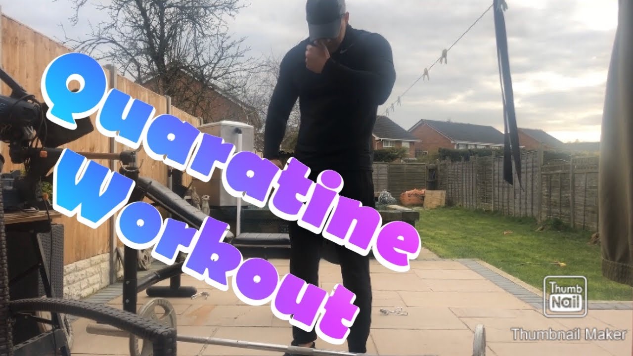 My Quarantine Home Workout - YouTube