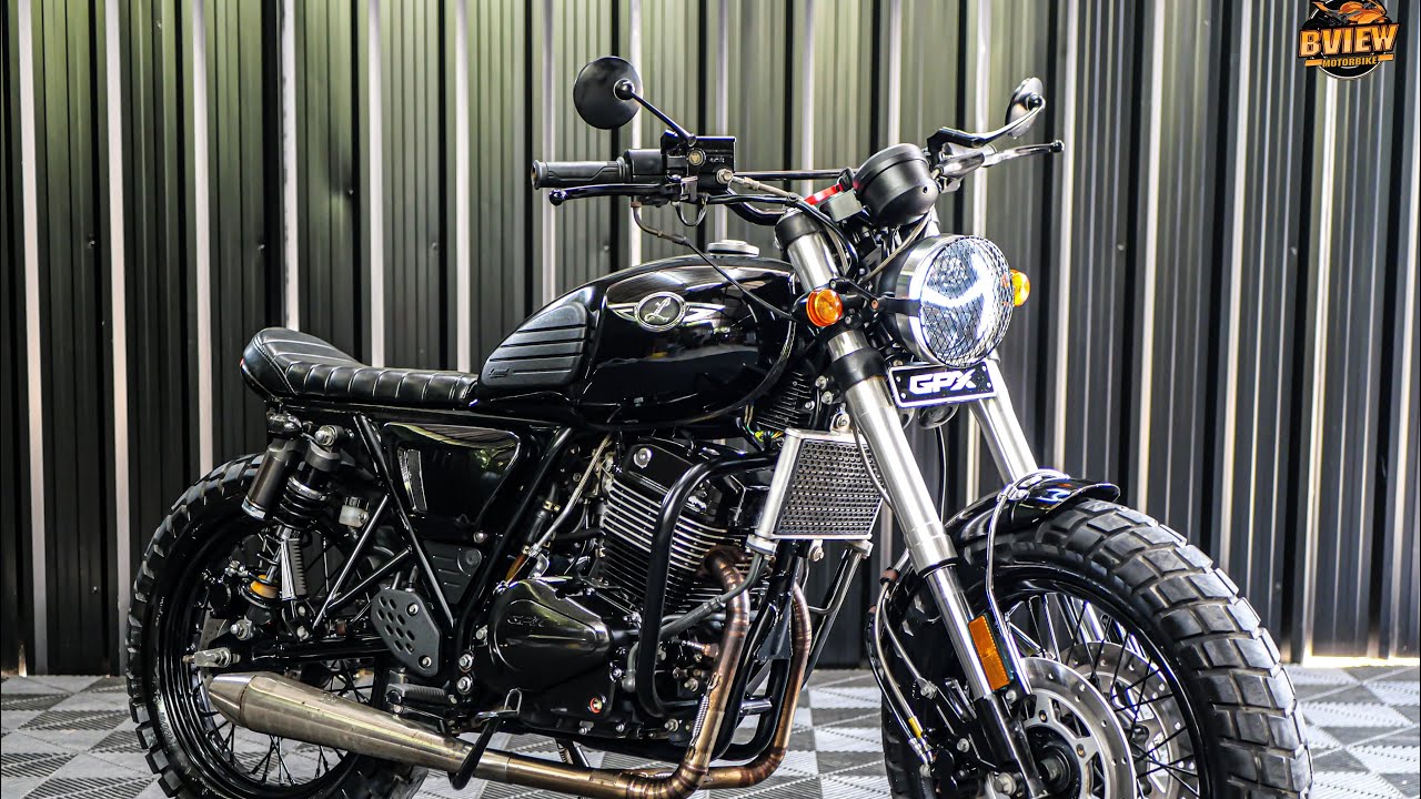รถเข้าใหม่ GPX LEGEND 250 TWIN จัดทรงมาสวยๆแต่ง สไตล์ TRACKER🔥 (ราคา 40,900.-THB) - YouTube