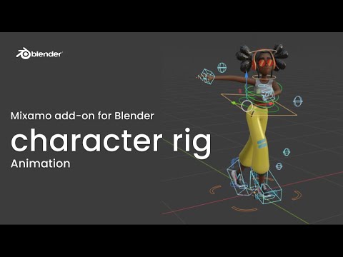 Maximo add-on for Blender - Free Download and Rig characters - YouTube