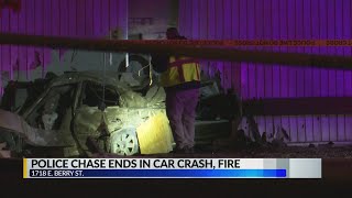 US Man Dead After High Speed Chase Ends In Fiery Crash In Milam County ...