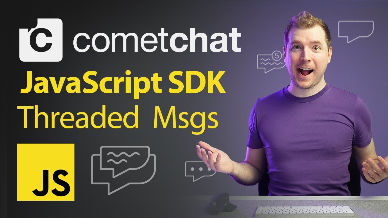 Threaded Messages in CometChat JavaScript SDK - YouTube