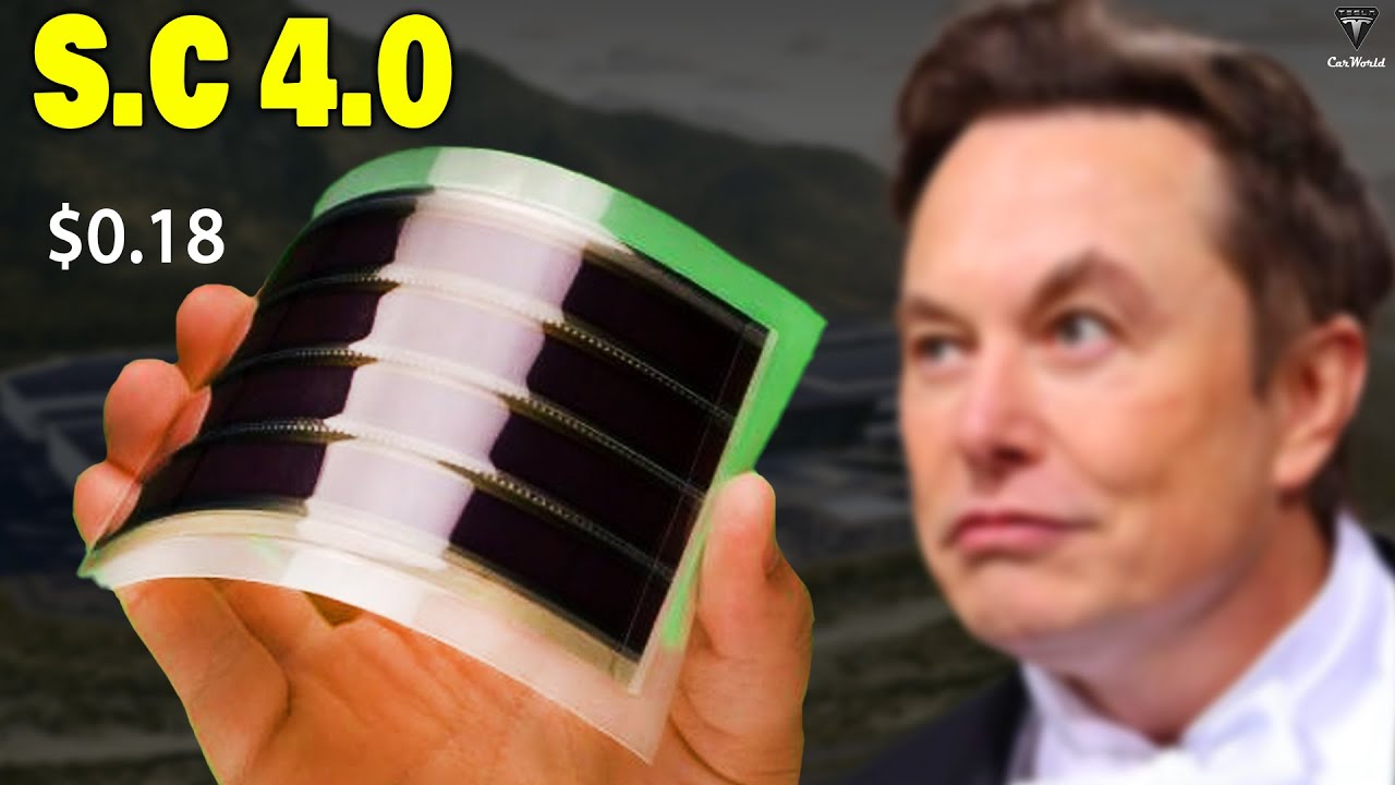 Elon Musk Revealed A Breakthrough 4.0 Solar Cell Can Turn Any Surface ...