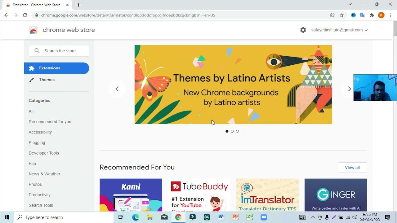 Google Translate Extension to Chrome - How to install google translator ...