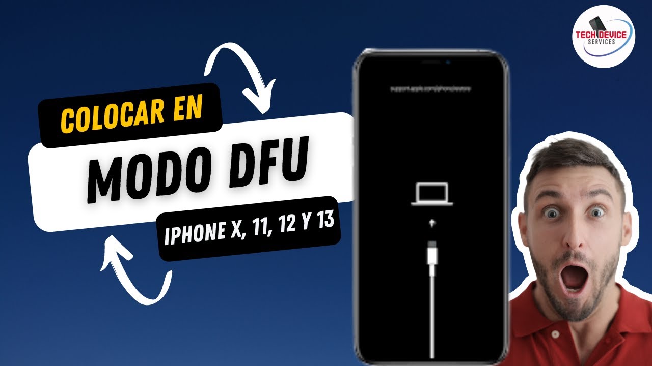 😍Colocar modo DFU Iphone X, Xs max, 11 pro max, 12 pro max, 13 pro max ...