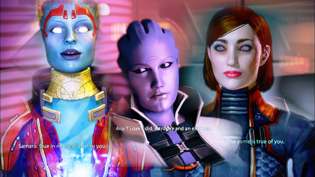 Mass Effect 2 Mods 79: Omega, Aria & Patriarch, Samara: Ardat-Yashi ...