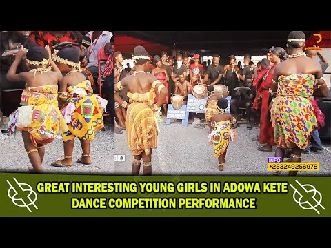 GREAT COLORFUL ADOWA KETE TRADITIONAL DANCE PERFORMANCE AT MANHYIA ...