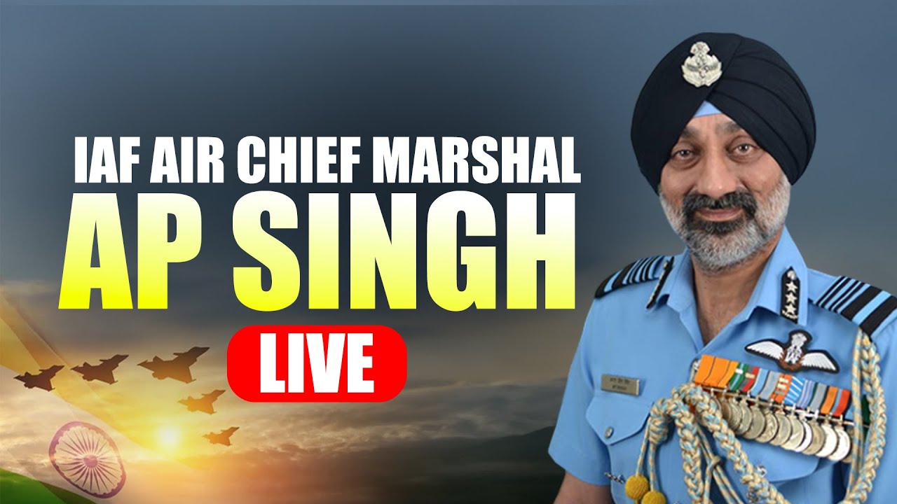 LIVE: IAF Air Chief Marshal Amar Preet Singh receives Guard of Honour ...