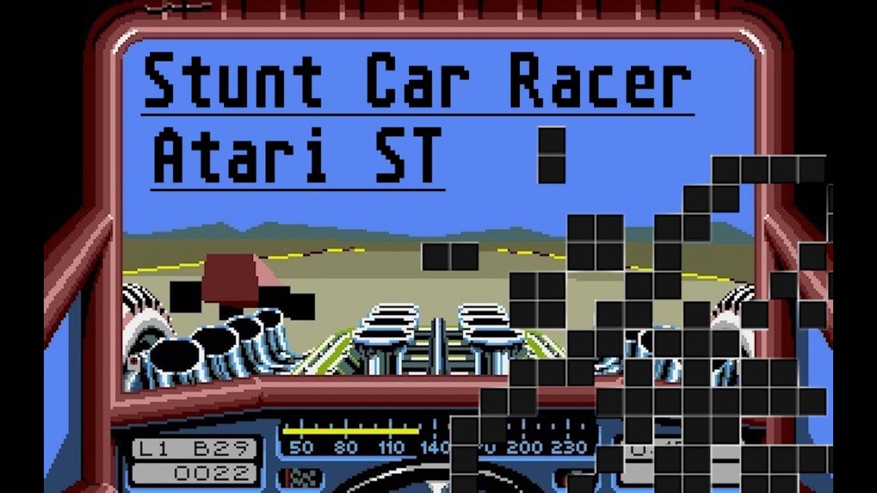 Stunt Car Racer for ATARI ST - YouTube
