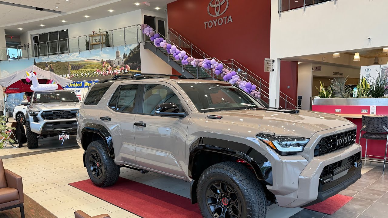 2025 Toyota 4Runner TRD PRO Hybrid 70,000 dollars but still Built in ...