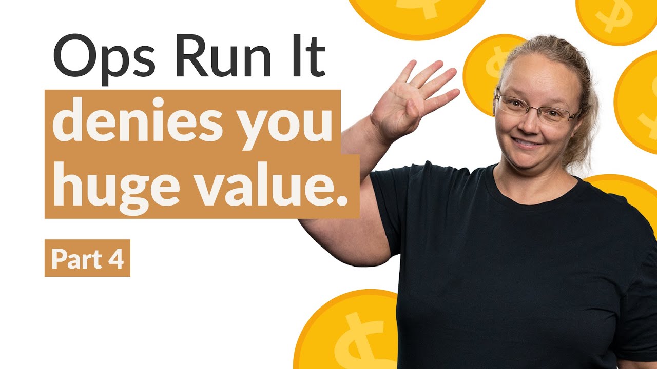 Unlocking Value: Why Ops Run It Costs You Revenue By Slowing Time-To ...