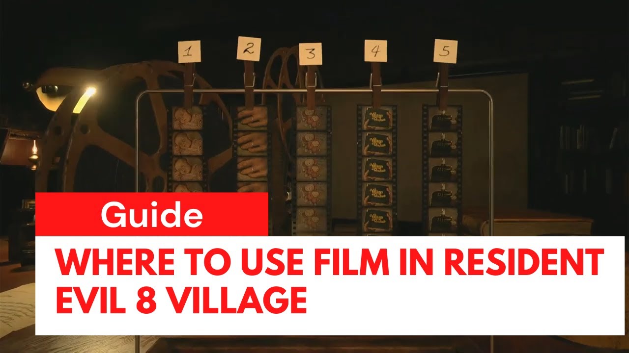 Where to use Film in Resident Evil 8 Village - YouTube