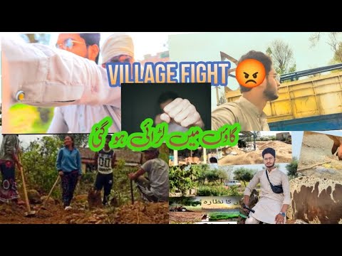 Village life Village fight Fight hu gie Punjabi vlog - YouTube