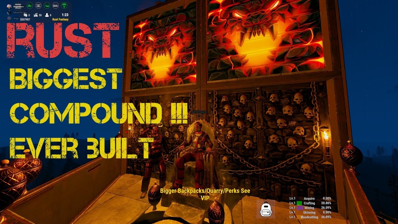 RUST Biggest Compound Ever !! - YouTube