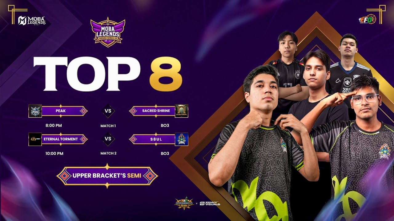 🔴 LIVE | MLOS Season 2 | Upper Bracket | Best of 3 - YouTube