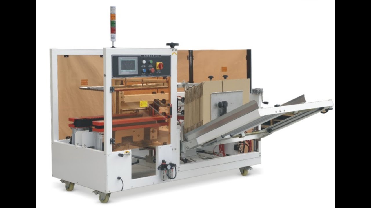Automatic Carton Box Erector, Case Erector, Carton Box Forming Machine ...