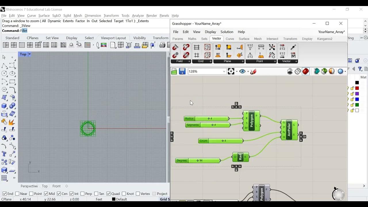 Arrays in Grasshopper - YouTube