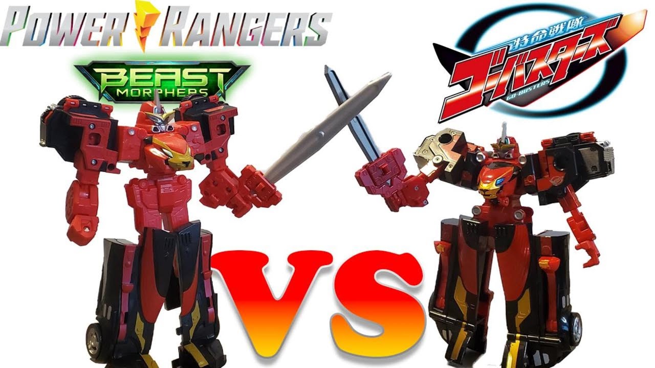 Racer Zord Battle Mode VS Go-Buster Ace (Beast Morphers/Go-Busters ...