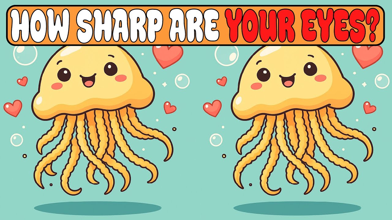 Spot The Differences : Cute But Tricky! Spot the Difference Game You ...