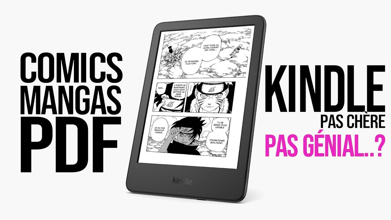 MANGA, COMICS et PDF sur la liseuse KINDLE la moins chère : est-ce que ...