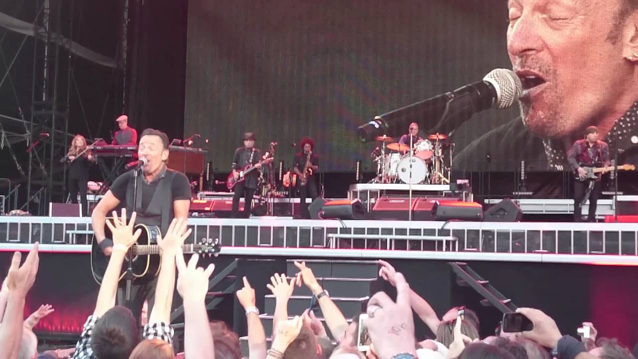 Bruce Springsteen, Working on the Highway, Hampden Park, 1st June 2016 ...