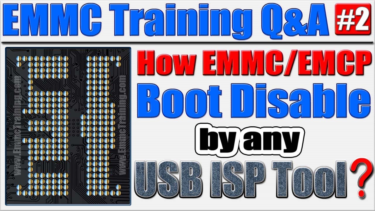 How Emmc Boot Disable or Dead on any USB Isp Tool | Emmc Dead Umt Emmc ...