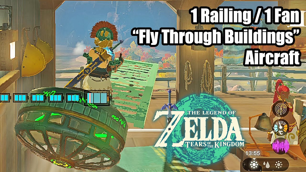 1 Fan Rail Hoverbike Mk II - Speed Build & Flight in Tears of the ...