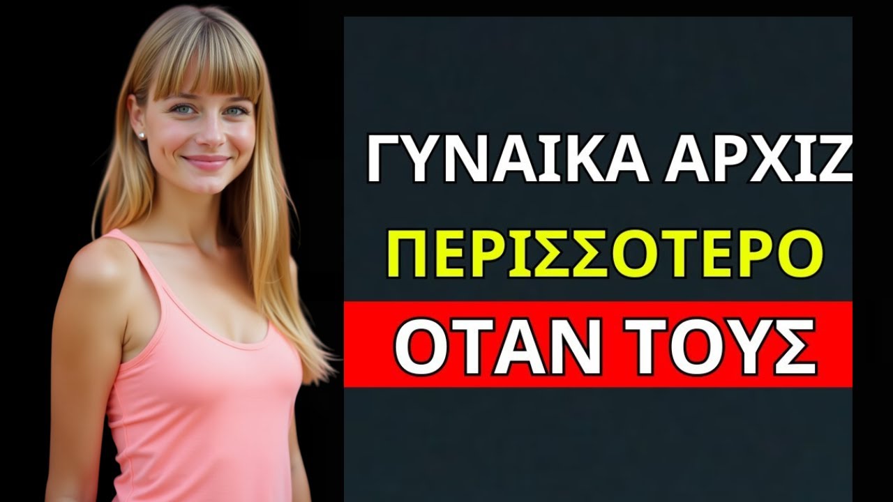 ΓΥΝΑΙΚΑ ΑΡΧΙΖΟΥΝ ΠΕΡΙΣΣΟΤΕΡΟ ΟΤΑΝ ΤΟΥΣ... | ΨΥΧΟΛΟΓΙΑ ΓΥΝΑΙΚΩΝ - YouTube