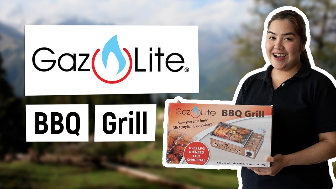 Gazlite BBQ Grill - Unboxing + Demo - YouTube