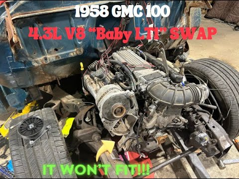 Learning to MASTER The LT1 Engine Swap | 1958 GMC 100 - YouTube