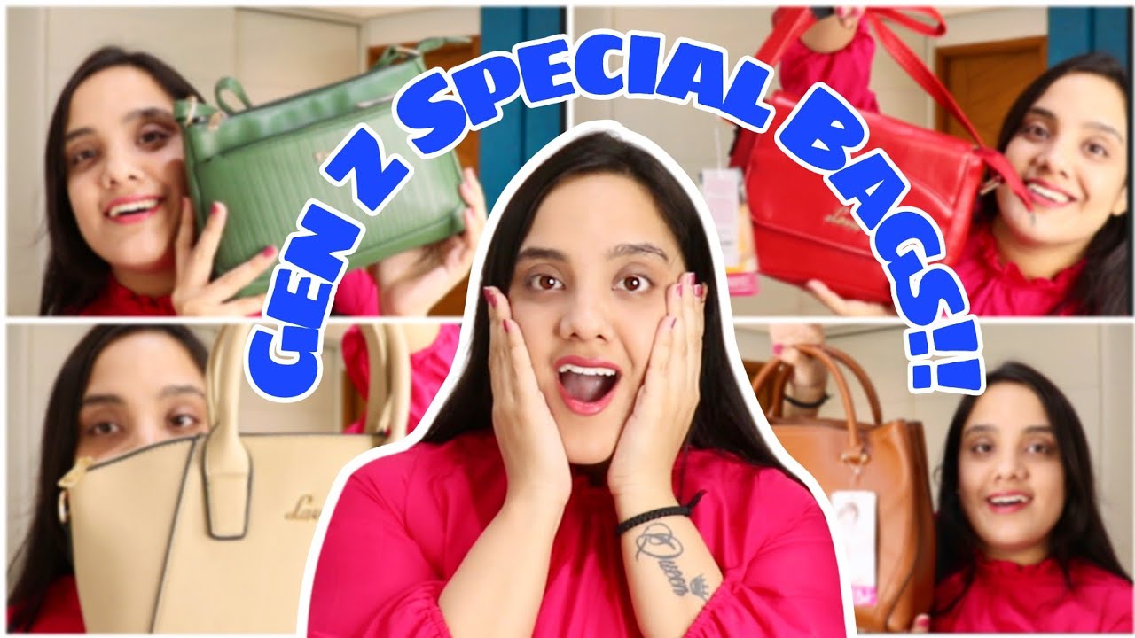 Gen Z Bag Haul: Viral, Aesthetic & Must-Have Styles! 🎒💖 | Anukriti ...