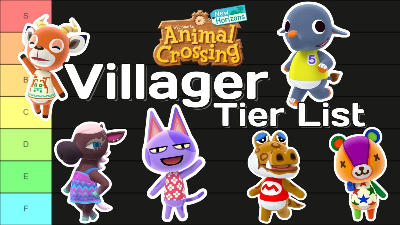 Definitive tier list of every Animal Crossing Villager - YouTube