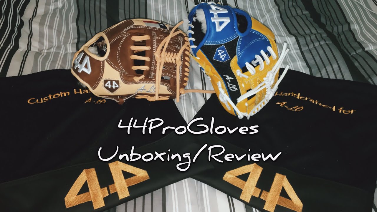 Two 44ProGloves CUSTOM SIGNATURE SERIES UNBOXING/REVIEW - YouTube