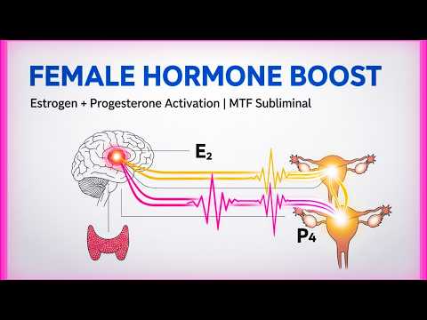 Female Hormone BOOST Subliminal | MTF Estrogen + Progesterone ACTIVATION