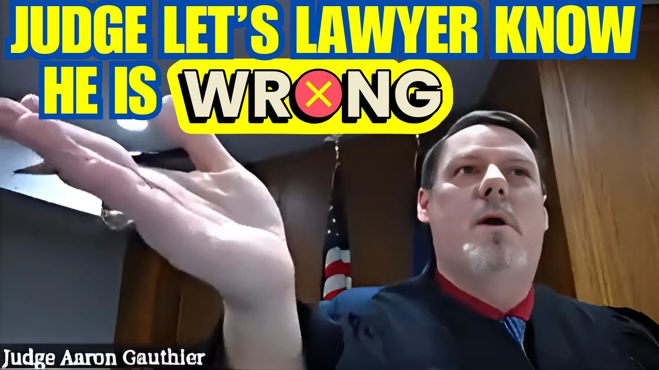 EXASPERATED JUDGE PUTS LAWYER IN HIS PLACE OVER TRIVIAL CLAIMS! - YouTube