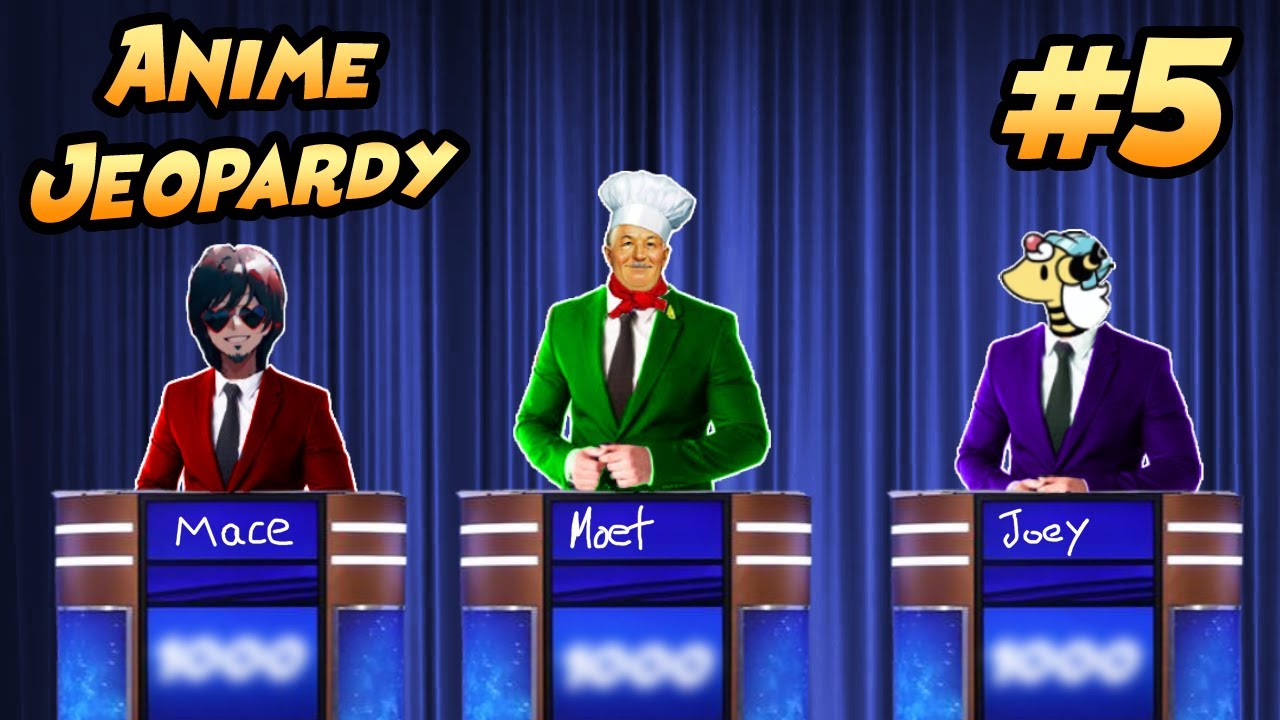 3 Anime Masters Compete in Anime Jeopardy #5 - YouTube