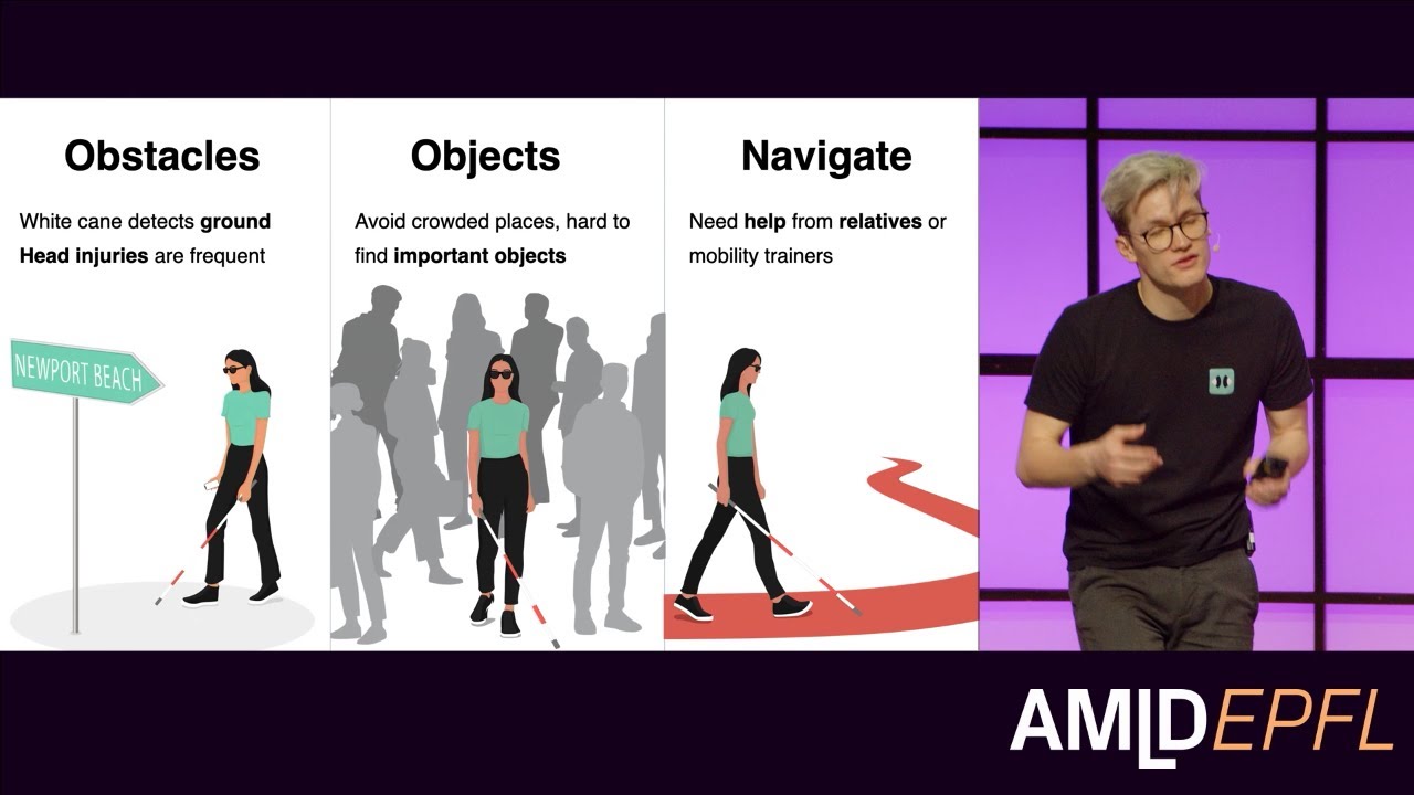 biped | Giving vision with sounds | AMLD Keynote Session | Arthur Gassner - YouTube
