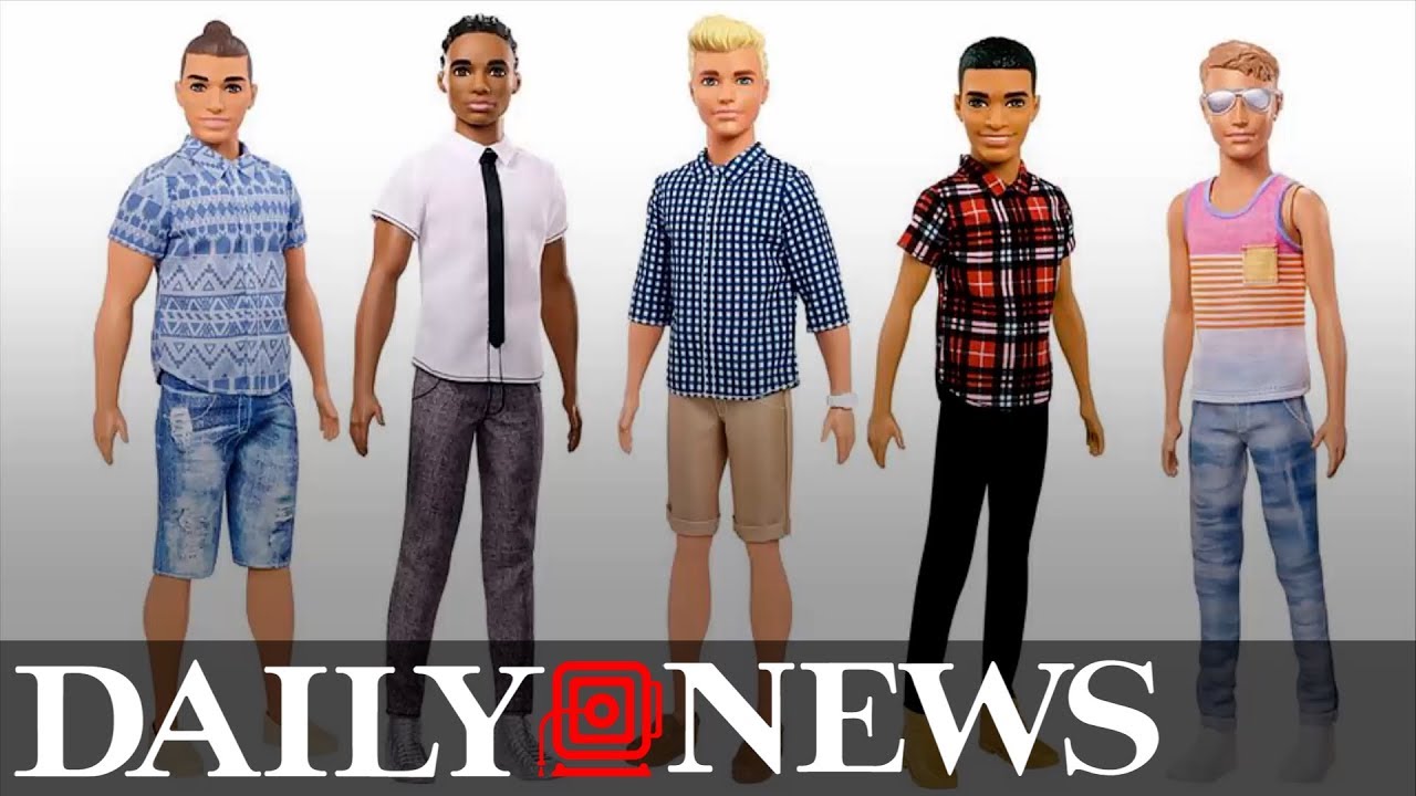 Mattel introduces 15 new looks for Barbie's boyfriend Ken - YouTube