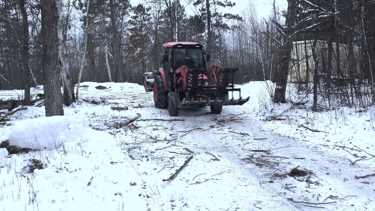 Tractor Drift: A Demonstration of Differential Braking - YouTube