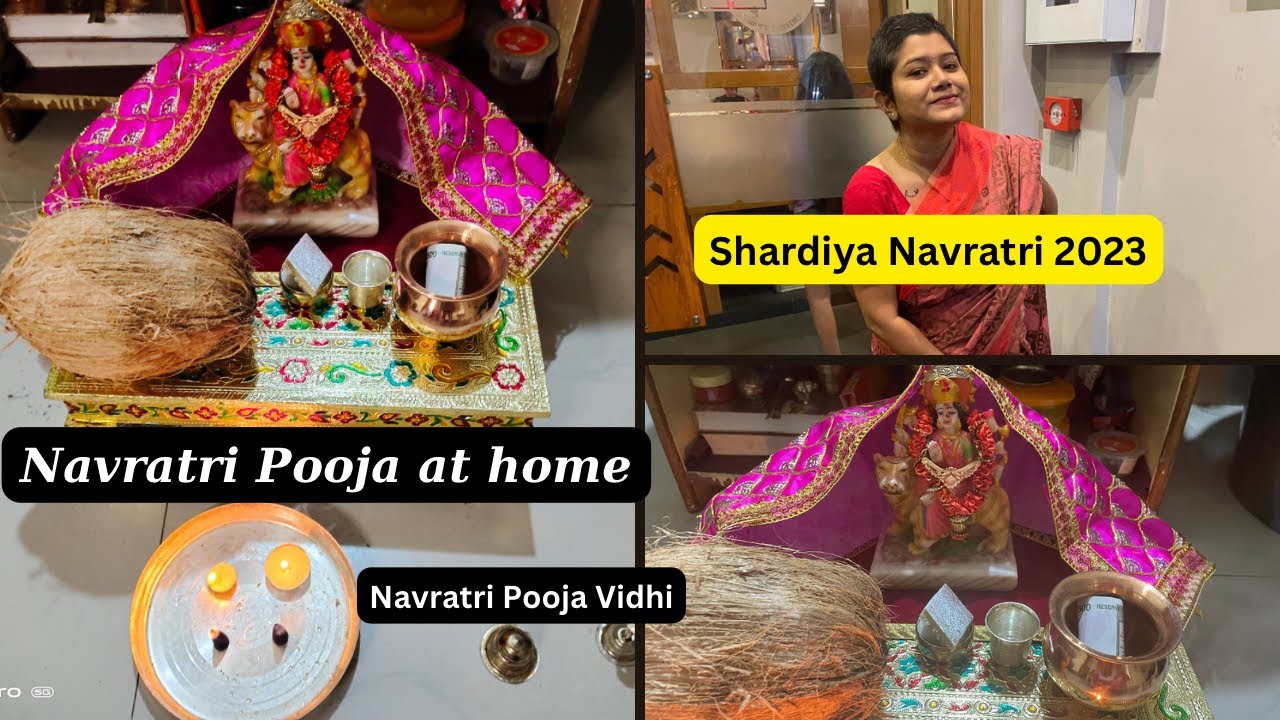 Navratri Pooja at home|Easy Navratri Pooja Vidhi|কি খাবেন Navratri পুজো ...