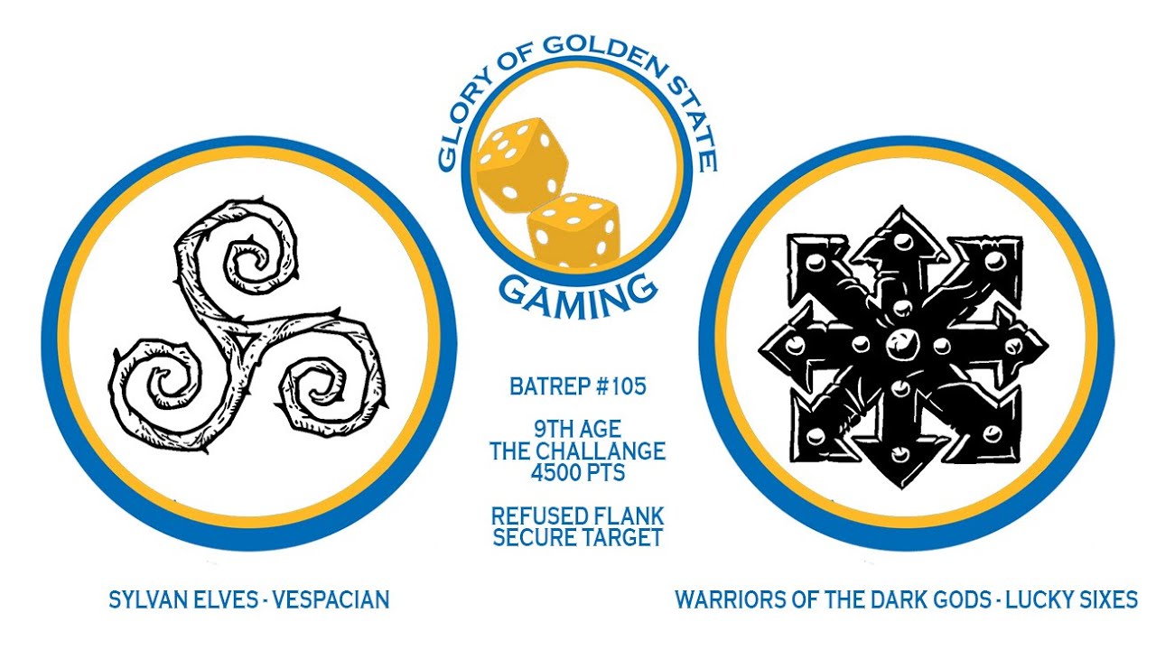 Sylvan Elves v Warriors of the Dark Gods - GGG 105 9th Age Battle ...